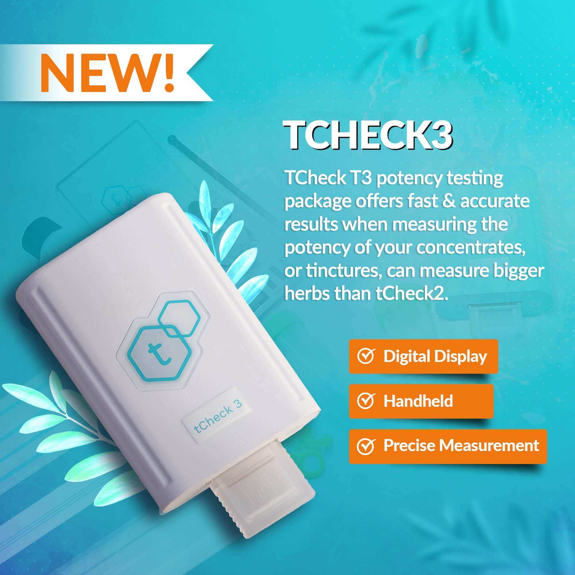 tCheck Potency Testing Plus | Test Cannabis Kit